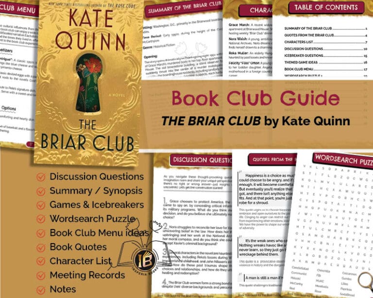 The Briar Club by Kate Quinn Book Guide - InsperiaBooks